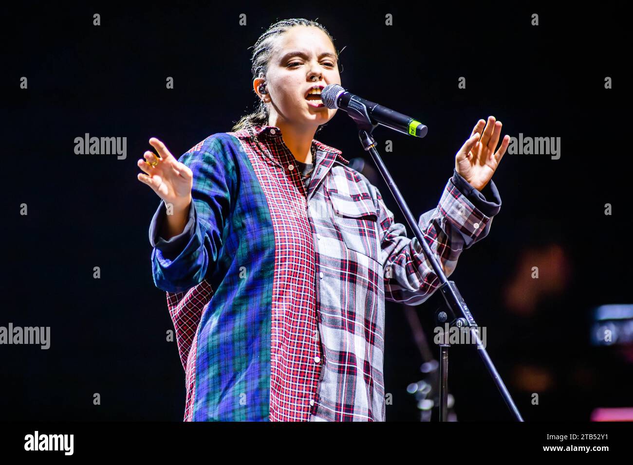 Milan Italy. 04th Dec 2023. The Italian singer-songwriter Valentina ...