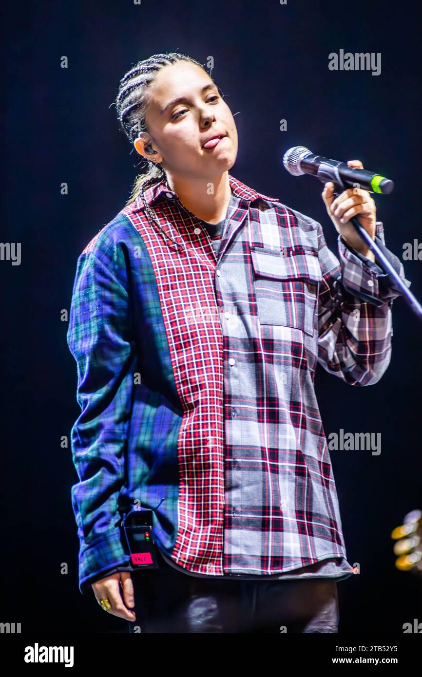 Milan Italy. 04th Dec 2023. The Italian singer-songwriter Valentina ...