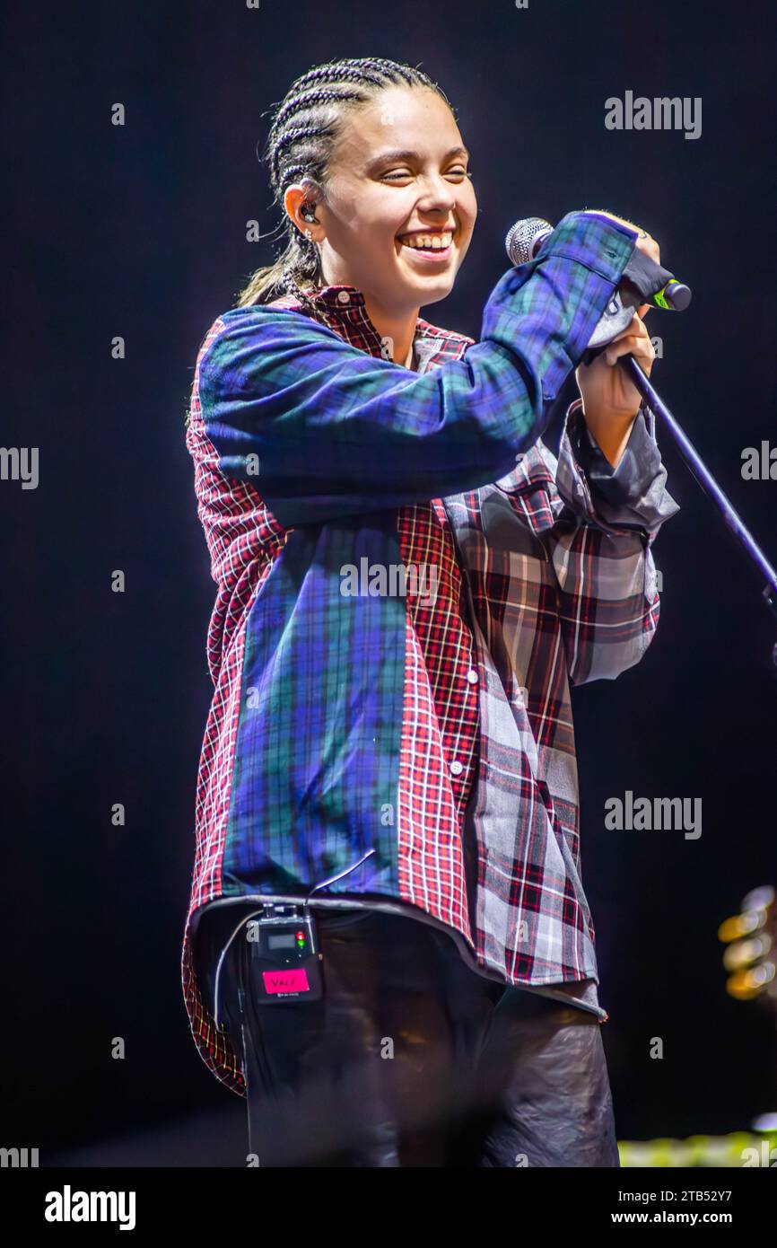 Milan Italy. 04th Dec 2023. The Italian singer-songwriter Valentina ...