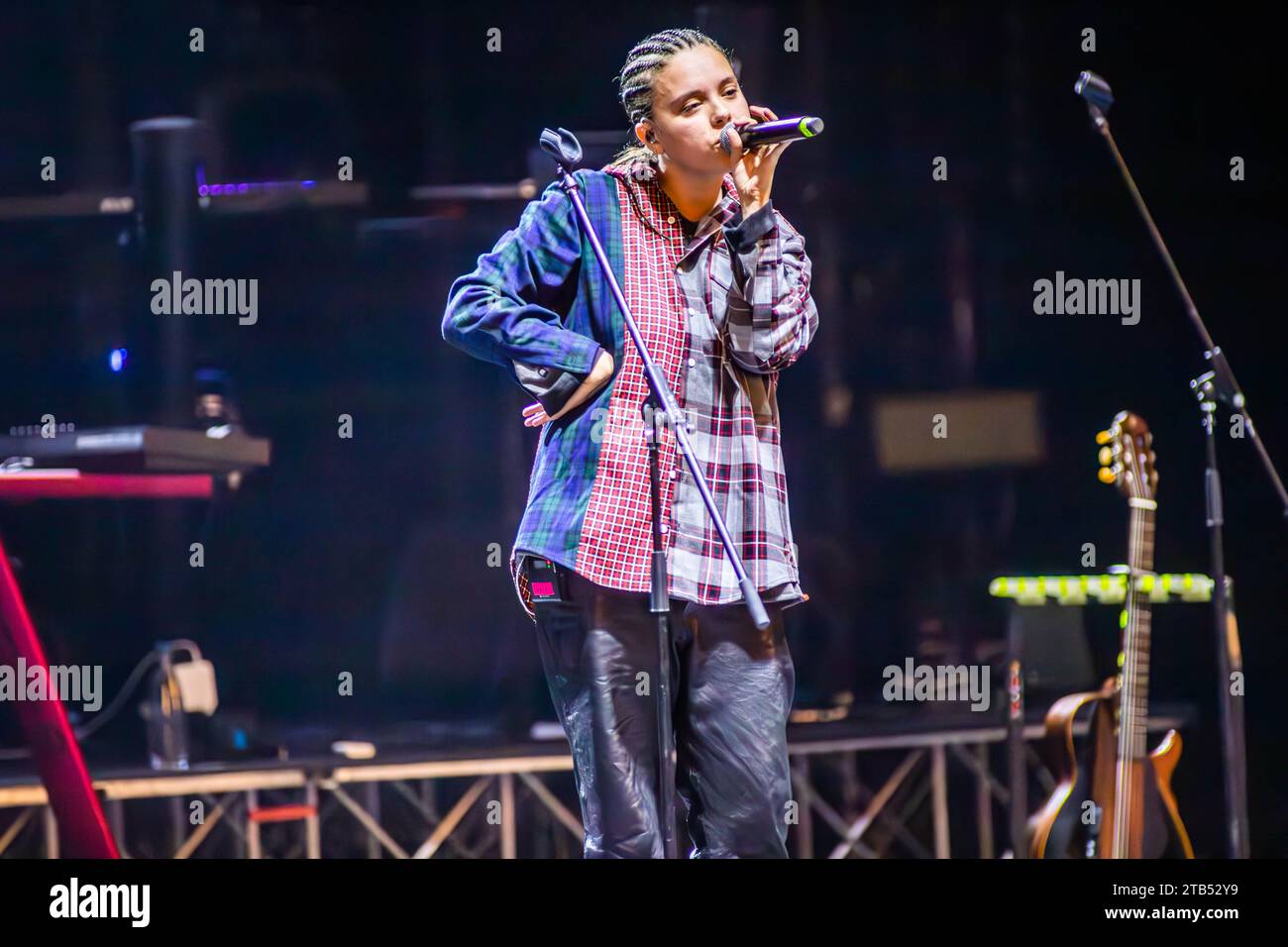 Milan Italy. 04th Dec 2023. The Italian singer-songwriter Valentina ...