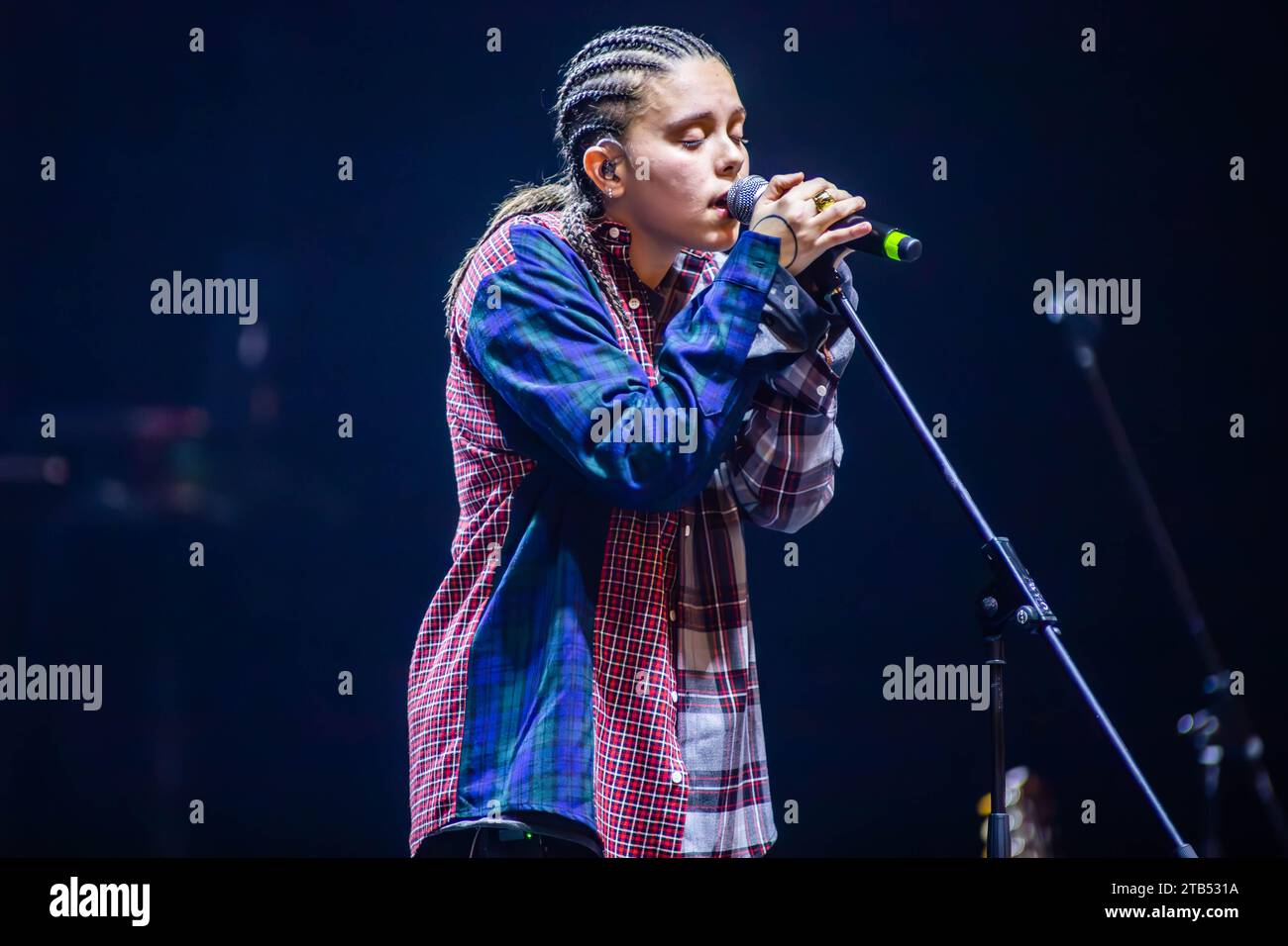 Milan Italy. 04th Dec 2023. The Italian singer-songwriter Valentina ...
