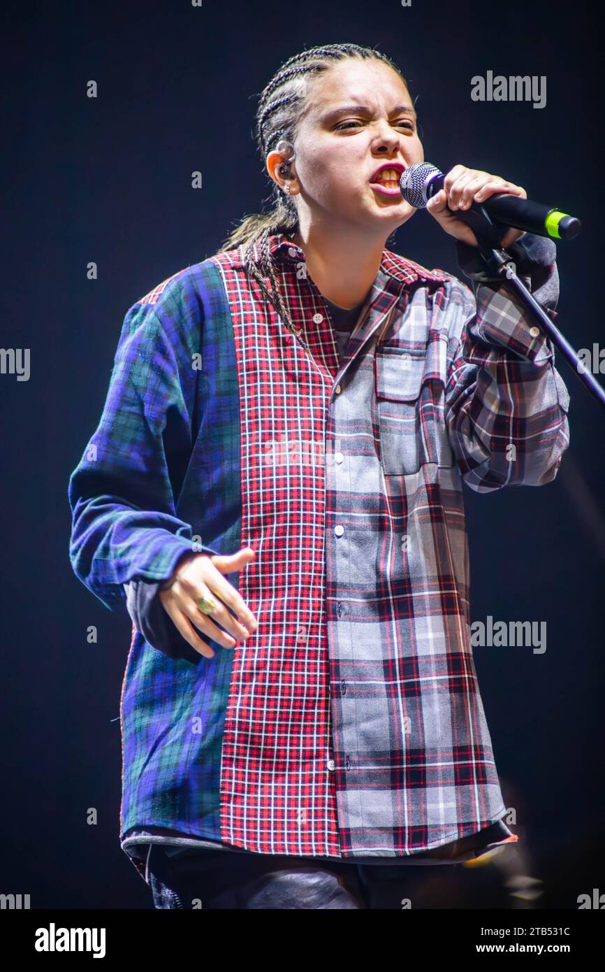 Milan Italy. 04th Dec 2023. The Italian singer-songwriter Valentina ...