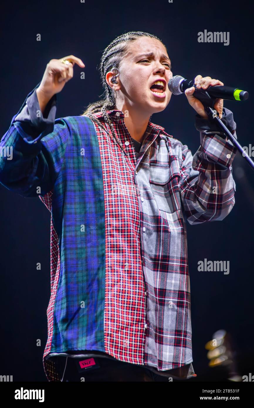 Milan Italy. 04th Dec 2023. The Italian singer-songwriter Valentina ...