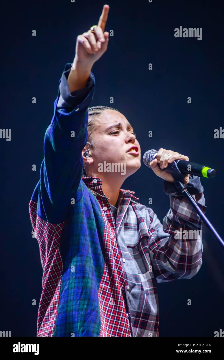 Milan Italy. 04th Dec 2023. The Italian singer-songwriter Valentina ...