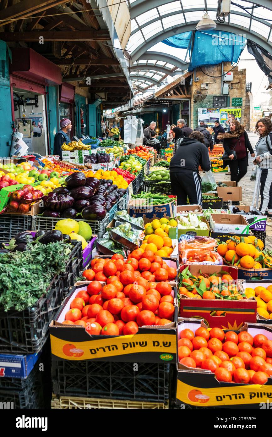 Old Acre Market in Old Town Acre, Israel Stock Photo - Alamy