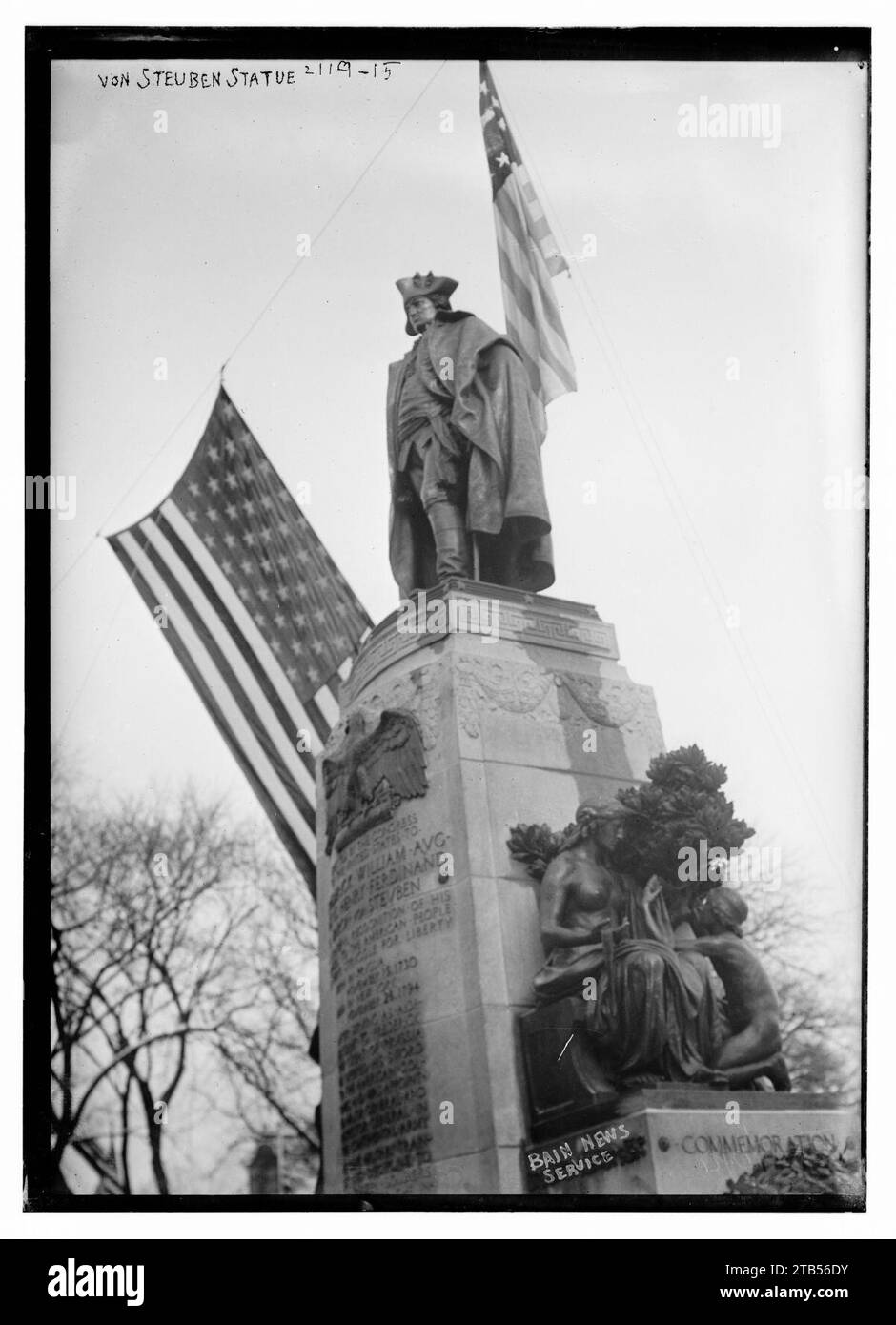 Von steuben statue hi-res stock photography and images - Alamy