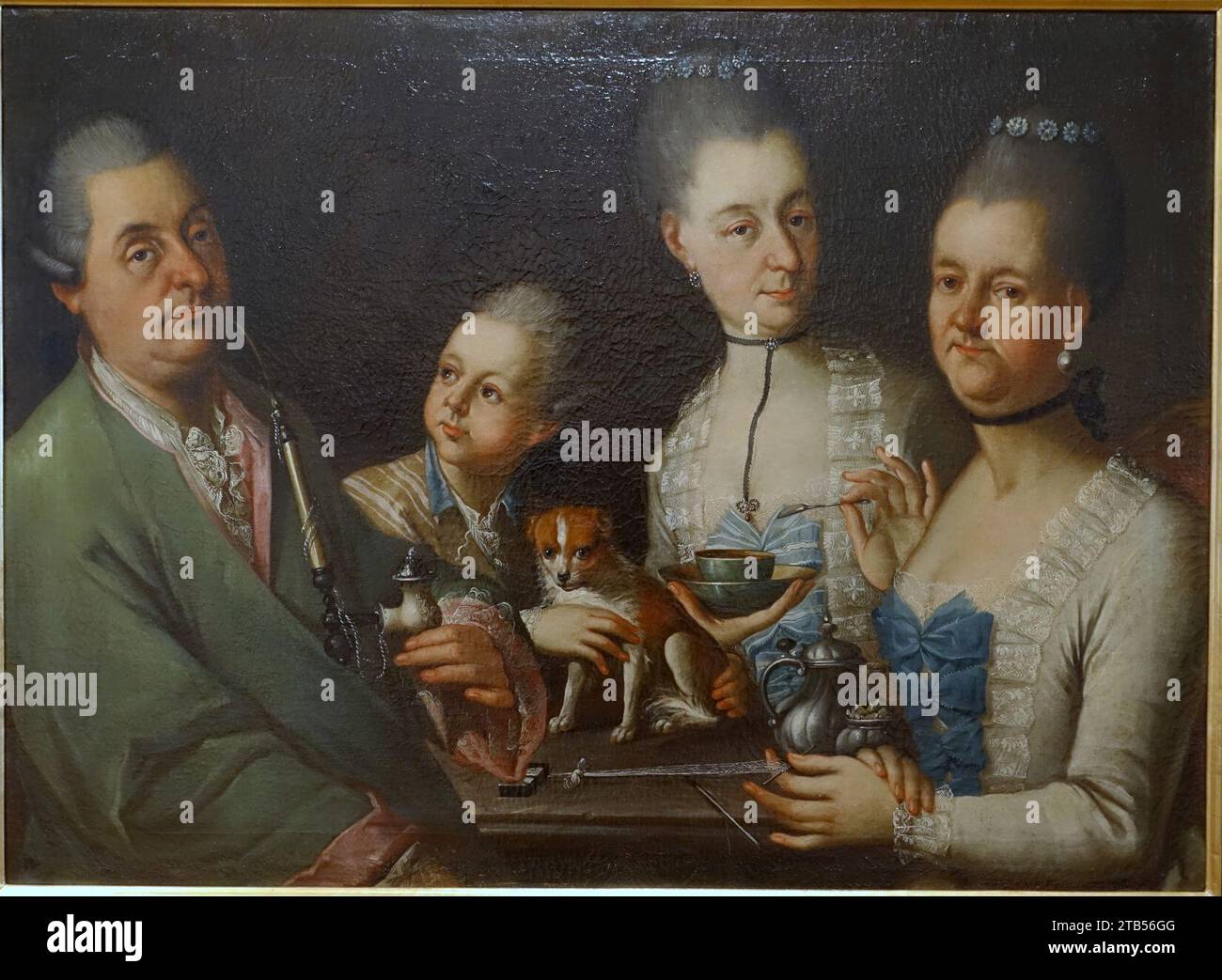 Von Zobel family from Giebelstadt, by the circle of Januarius Zick, c ...