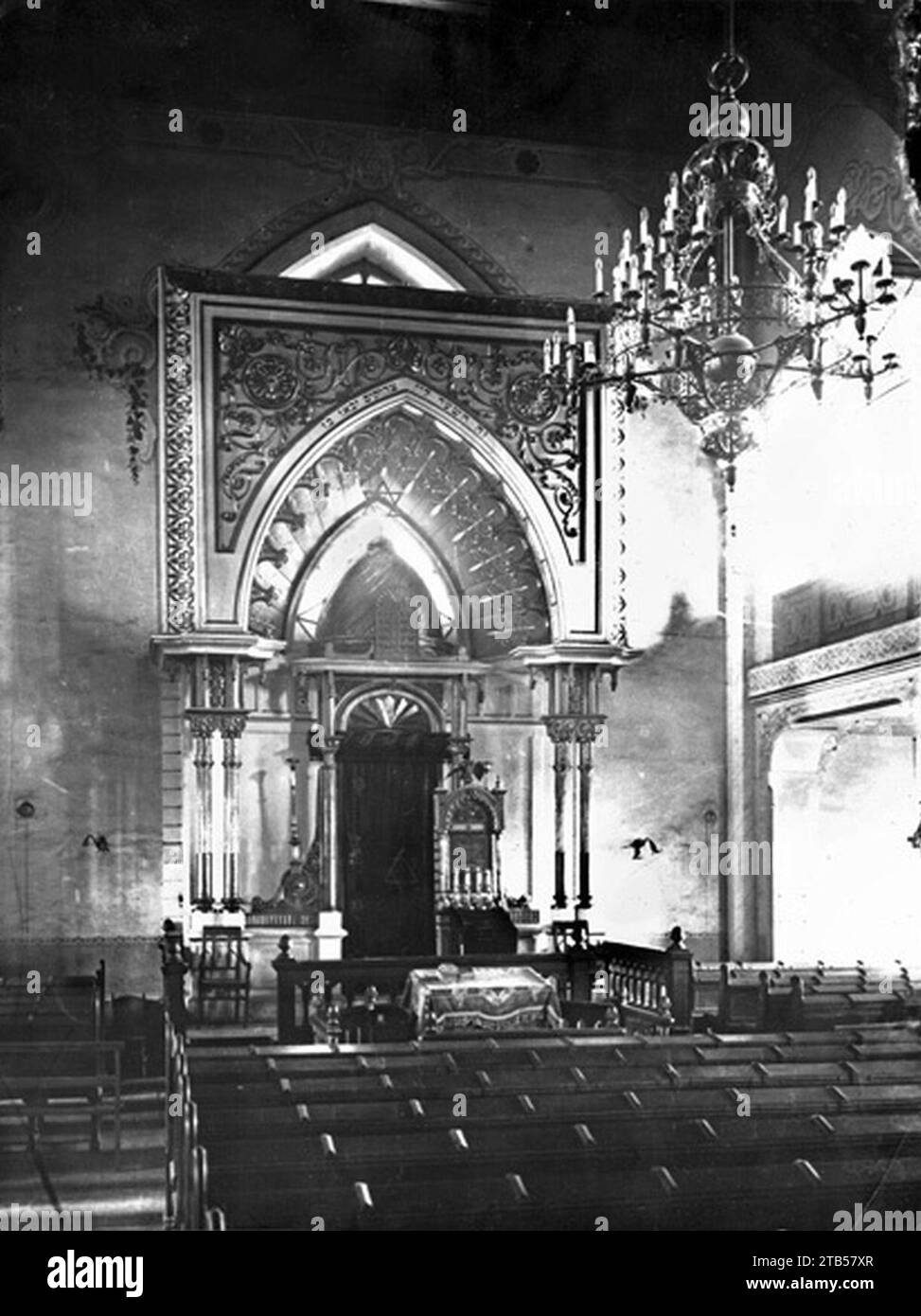 Synagogue interior Black and White Stock Photos & Images - Alamy