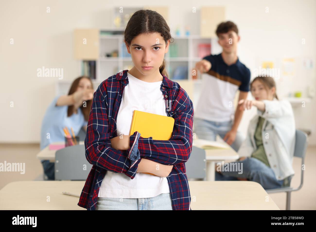 Child upset classroom hi-res stock photography and images - Alamy