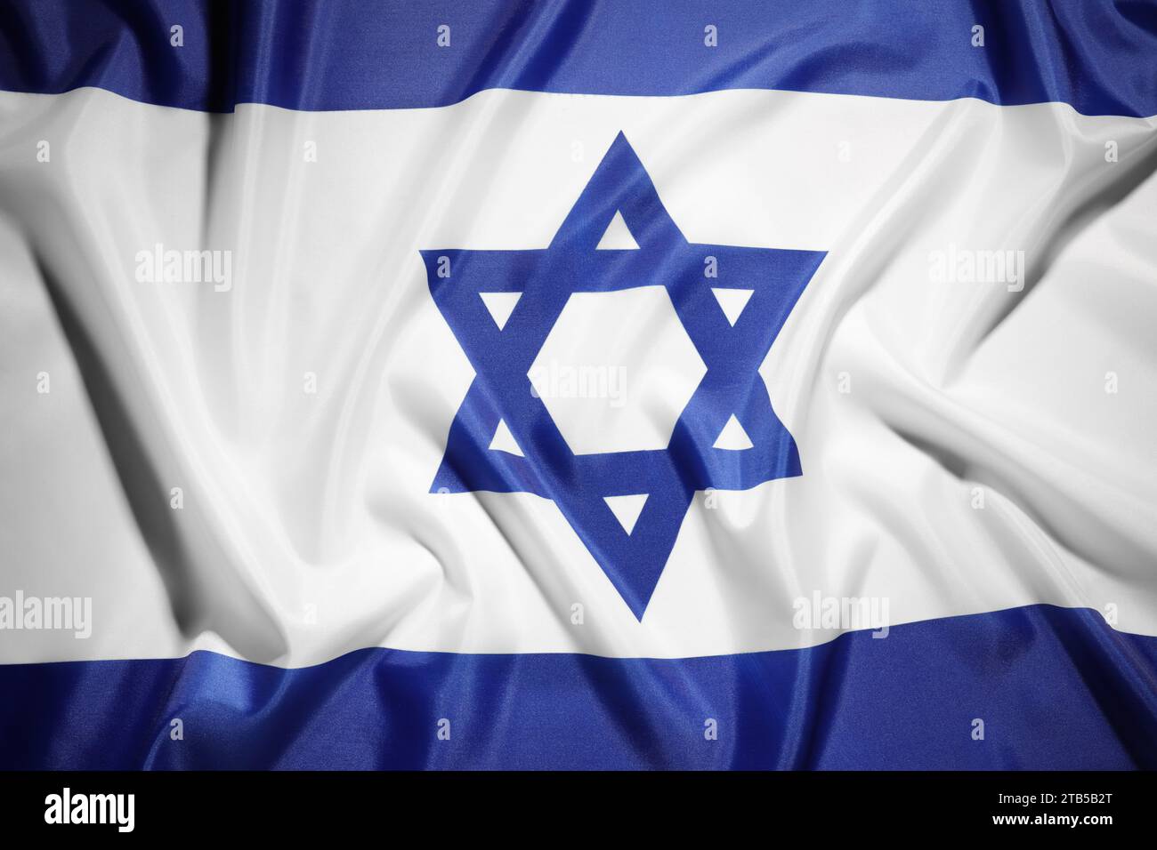 Flag of Israel as background, top view. National symbol Stock Photo - Alamy