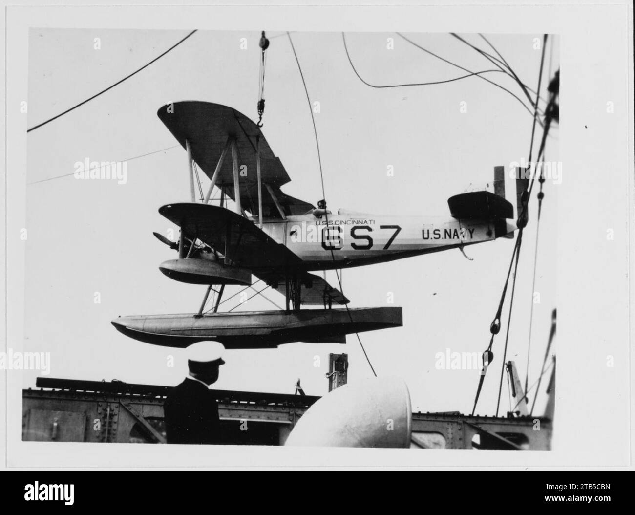 Vought O2U-1 floatplane Bureau A-7918 NH 100515 Stock Photo - Alamy
