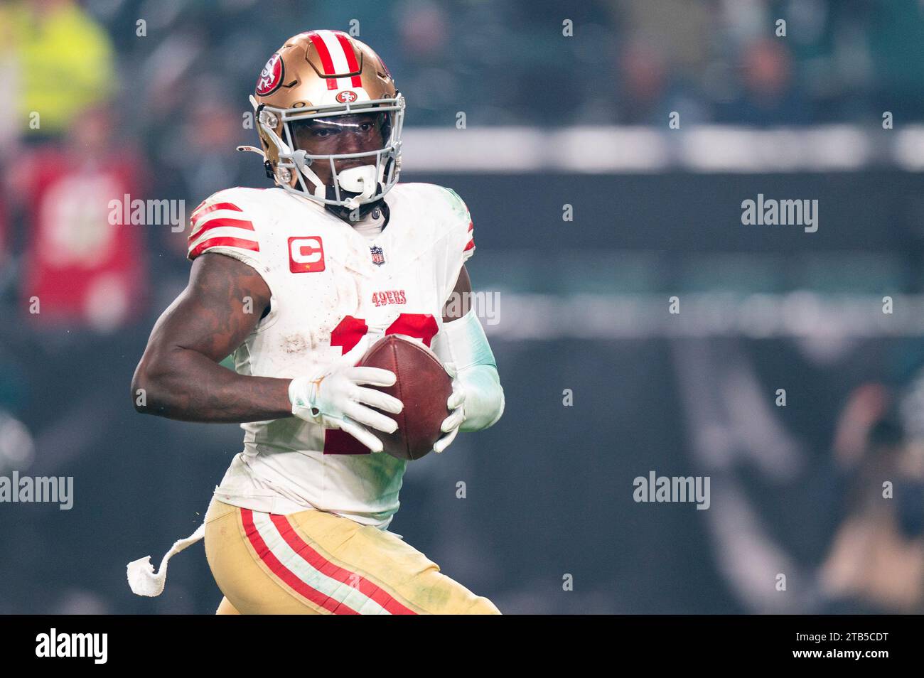 San Francisco 49ers wide receiver Deebo Samuel (19) in action during ...