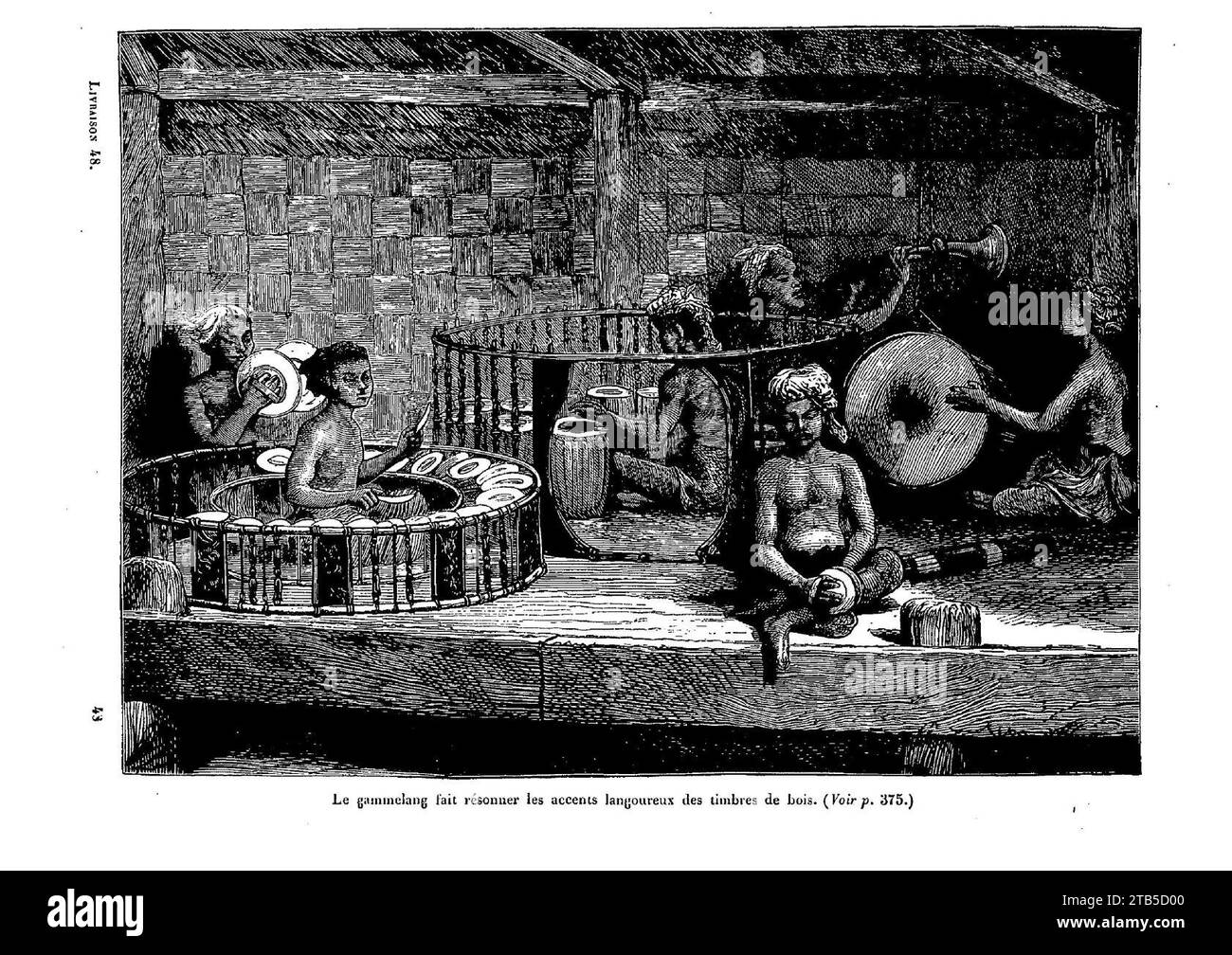 Voyage autour du monde (Ludovic Beauvoir) (page 380 crop Stock Photo ...