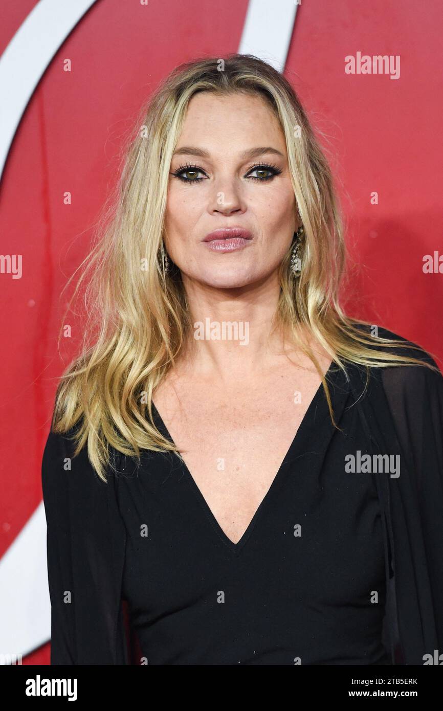 London, UK. 04th Dec, 2023. Kate Moss attending The Fashion Awards 2023 ...