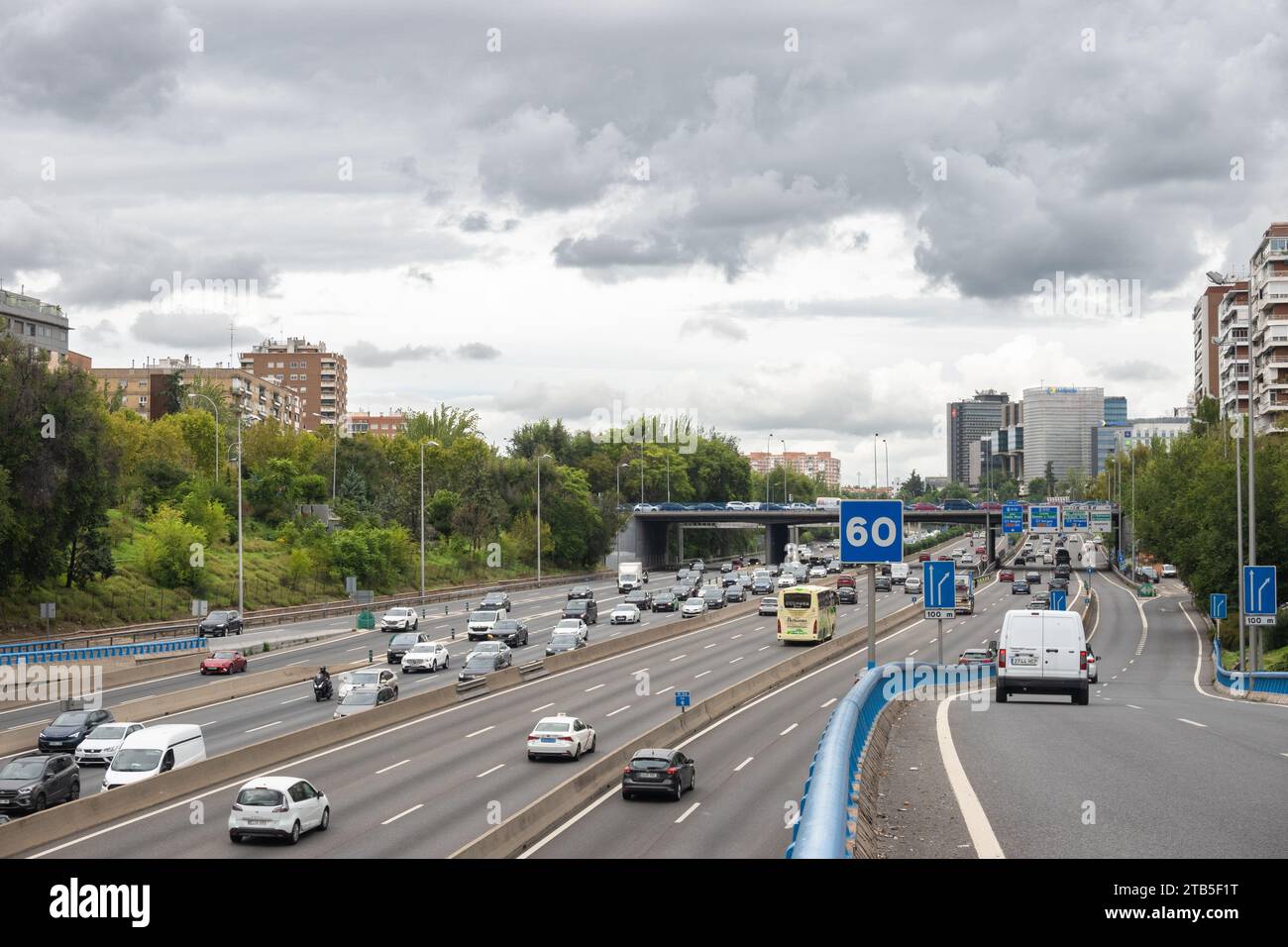 Motorway bridge in spain hi-res stock photography and images - Alamy