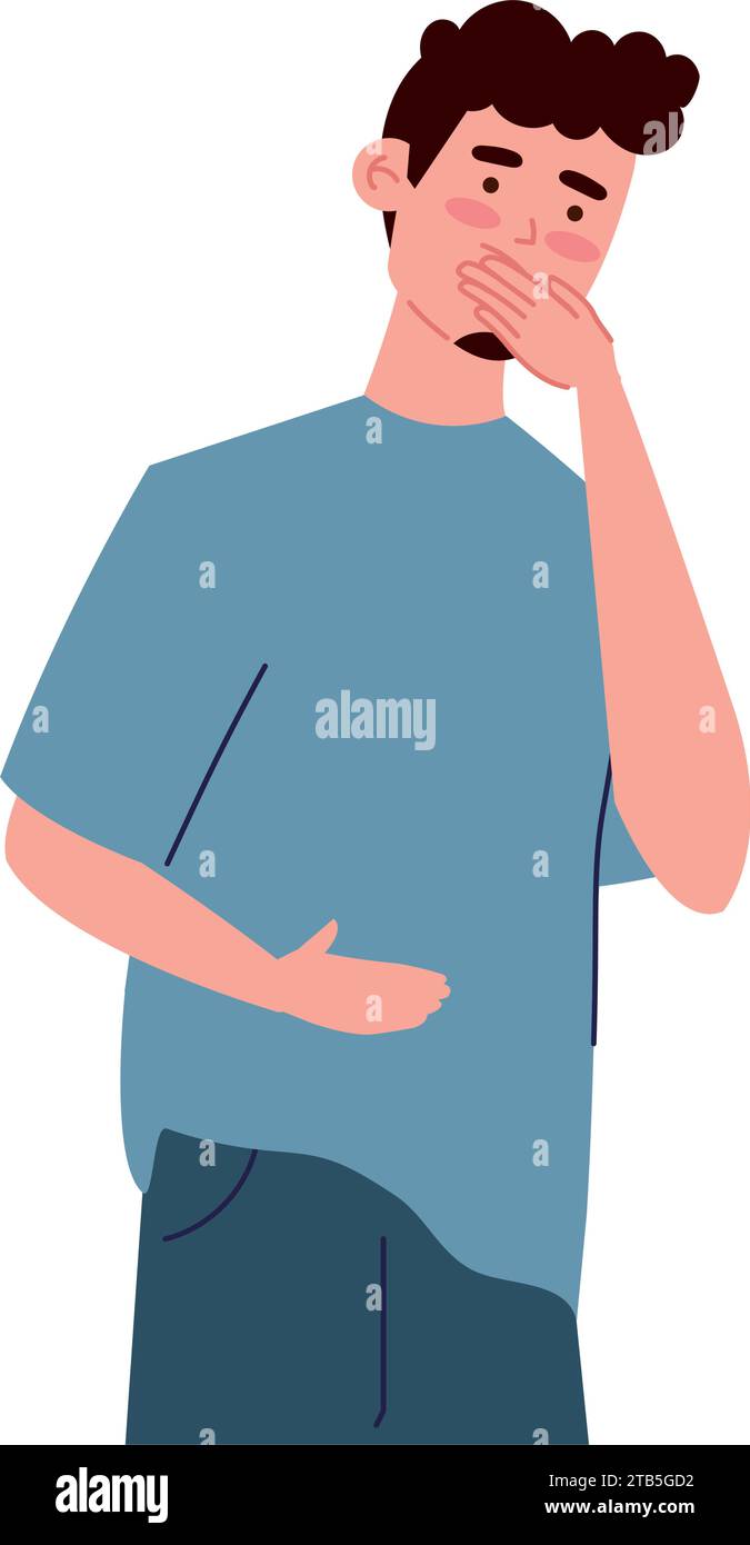 Indigestion bed Stock Vector Images - Alamy