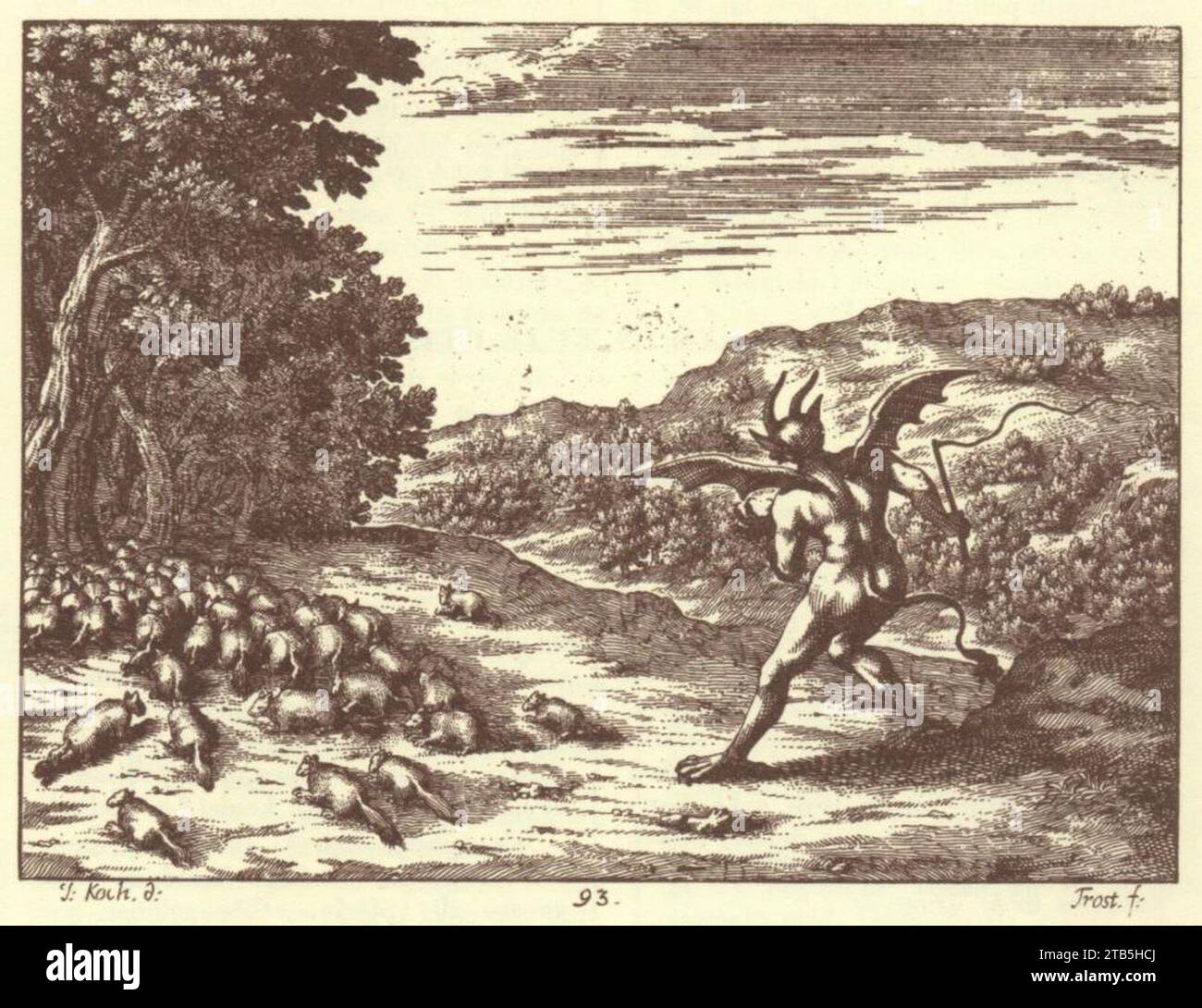 Vrag polhe pase-Valvasor Stock Photo - Alamy