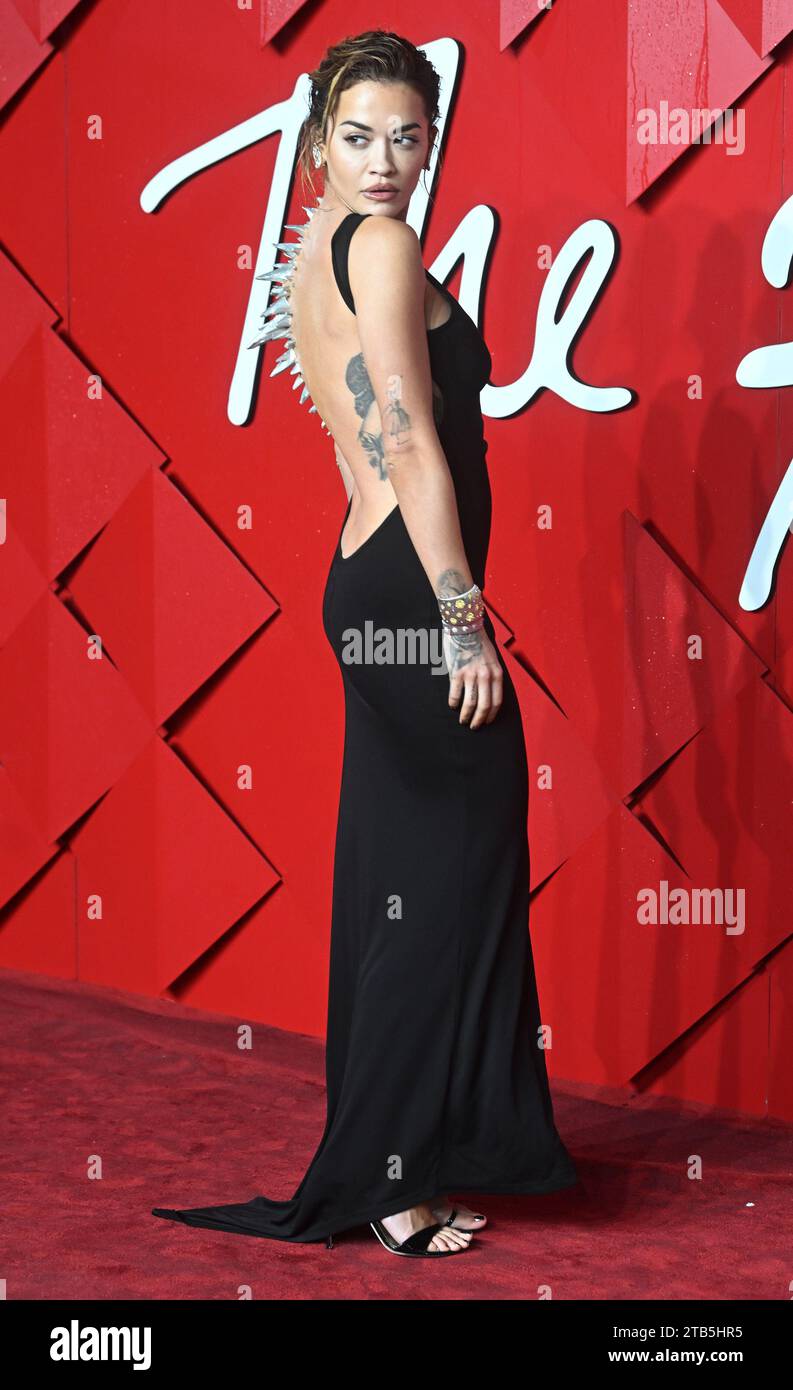 London, UK. 04th Dec, 2023. British singer Rita Ora attends the Fashion ...