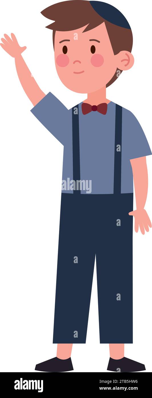 Jewish child Stock Vector Images - Alamy