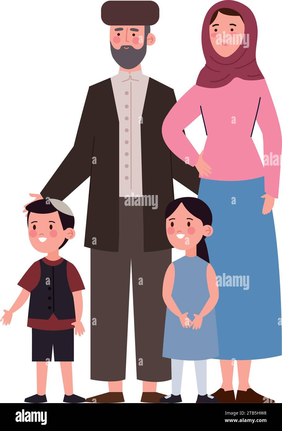 jewish family people Stock Vector Image & Art - Alamy