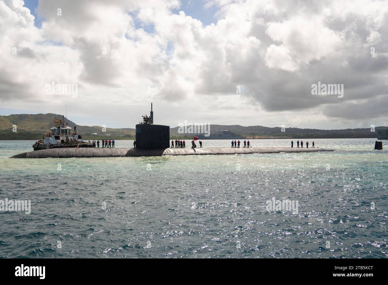 231122-N-YU102-1005 U.S. NAVAL BASE GUAM (Nov. 22, 2023) - The Los ...