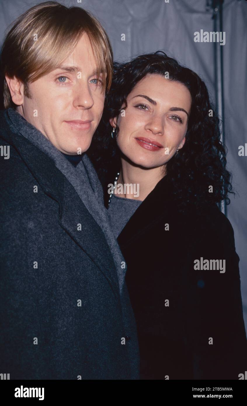 Ron Eldard and Julianna Margulies attend the after-party for the ...