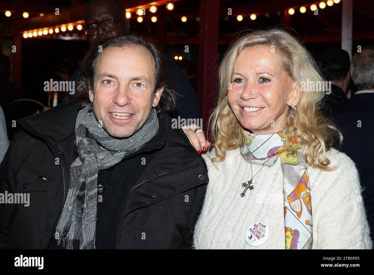 Paris, France. 04th Dec, 2023. Philippe Candeloro, Fiona Gelin attend ...