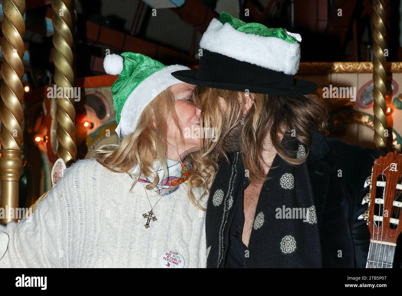 Paris, France. 04th Dec, 2023. Fiona Gelin, Richard Bauduin attend ...