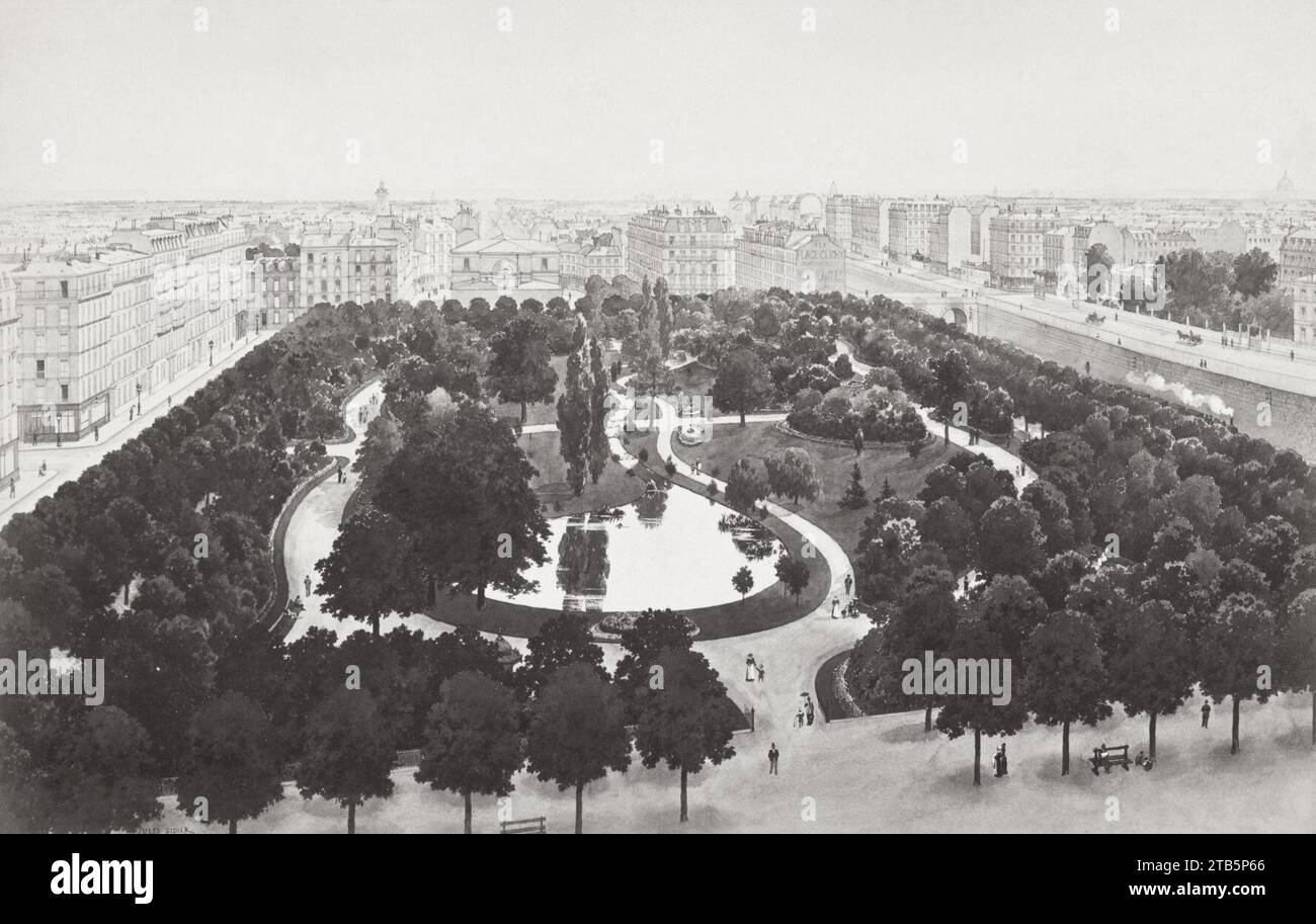 Batignolles square des batignolles hi-res stock photography and images ...