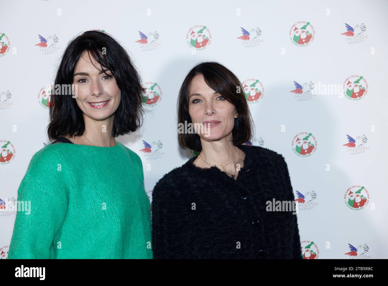 Paris, France. 4th Dec, 2023. Laetitia Fourcade and Raphaelle Lenoble ...