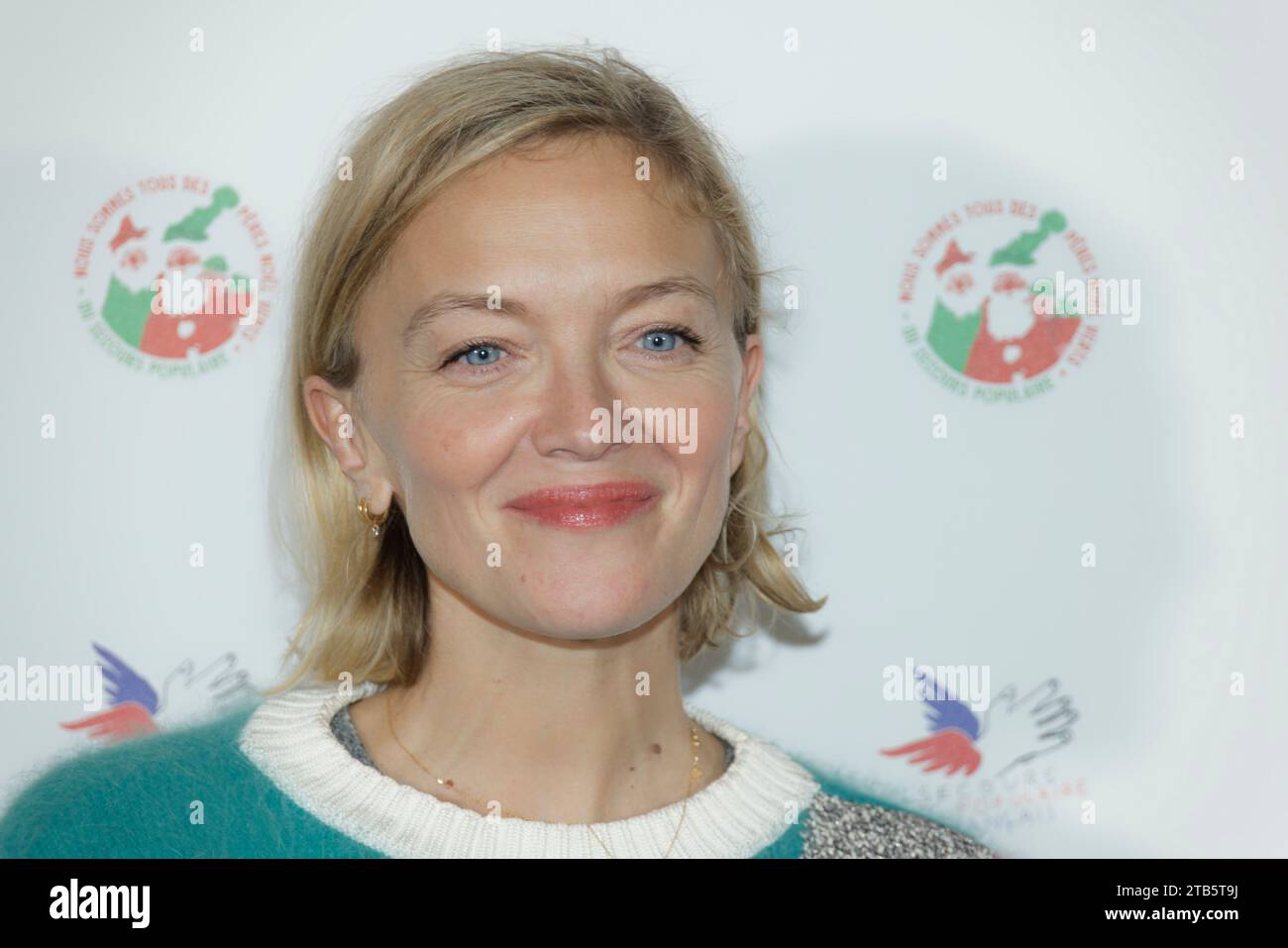 Paris, France. 4th Dec, 2023. Maya Lauque attends the Green Santas Gala ...