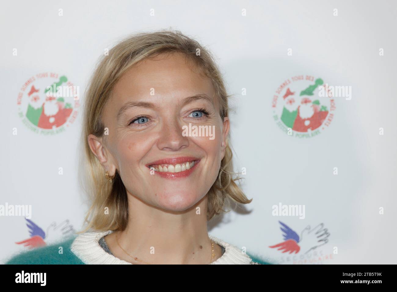 Paris, France. 4th Dec, 2023. Maya Lauque attends the Green Santas Gala ...
