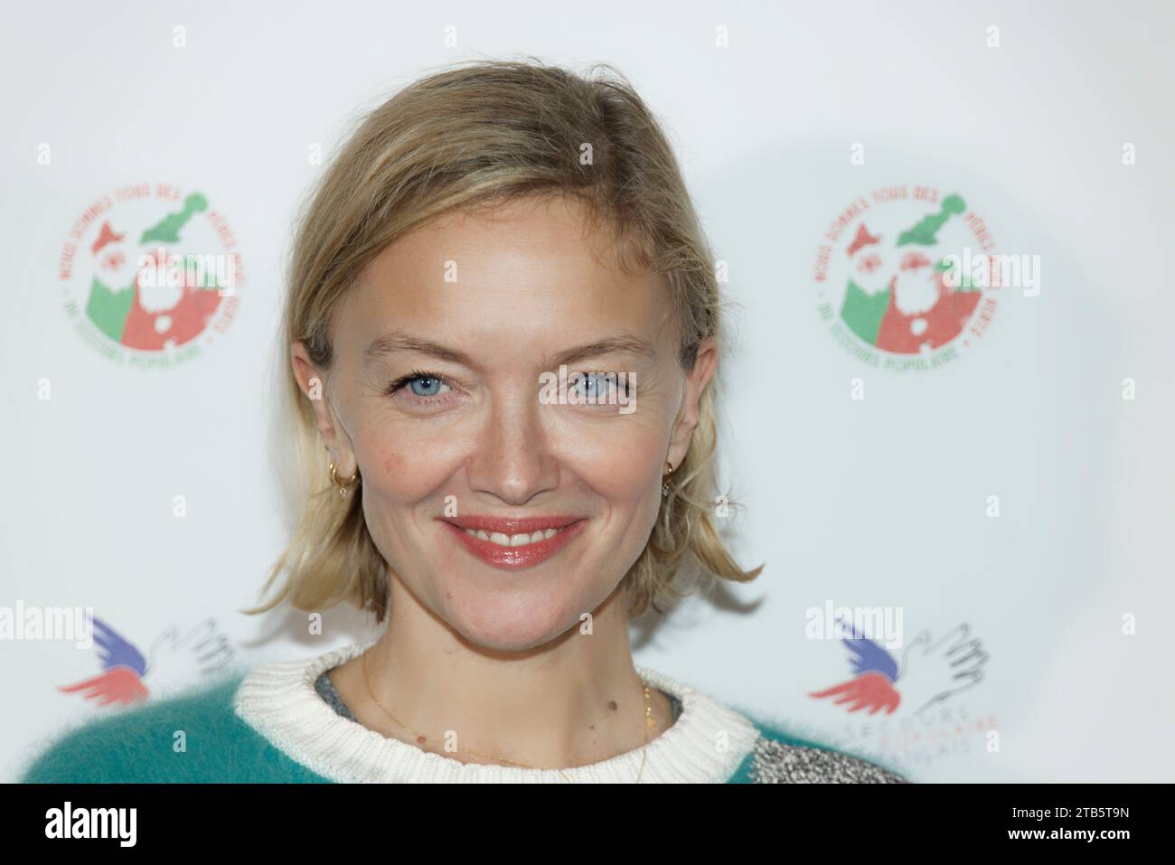 Paris, France. 4th Dec, 2023. Maya Lauque attends the Green Santas Gala ...