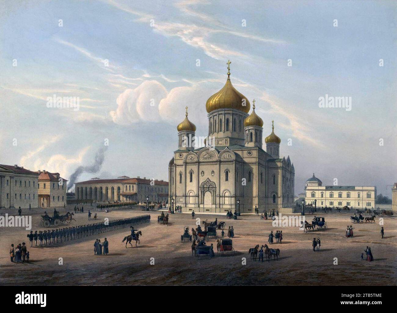 Vvedensky Cathedral of the life guards Semenovsky regiment in St ...