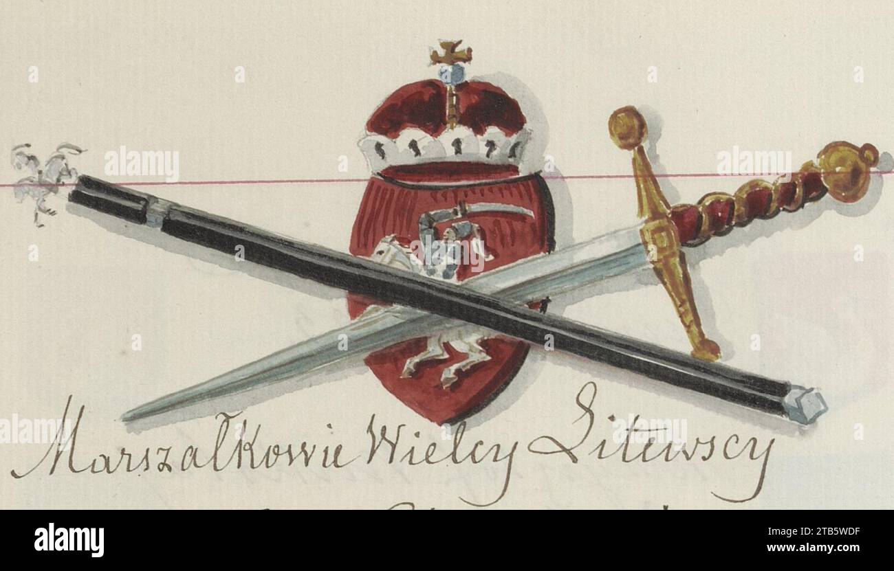Vytis (Waykimas) of the Grand Marshal of the Grand Duchy of Lithuania ...