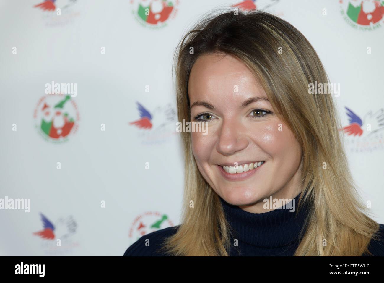 Paris, France. 4th Dec, 2023. Perrine Storme attends the Green Santas ...