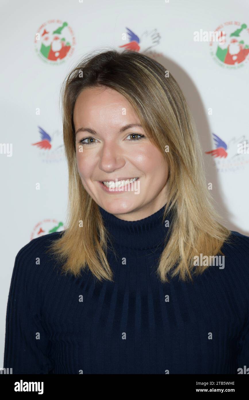 Paris, France. 4th Dec, 2023. Perrine Storme attends the Green Santas ...