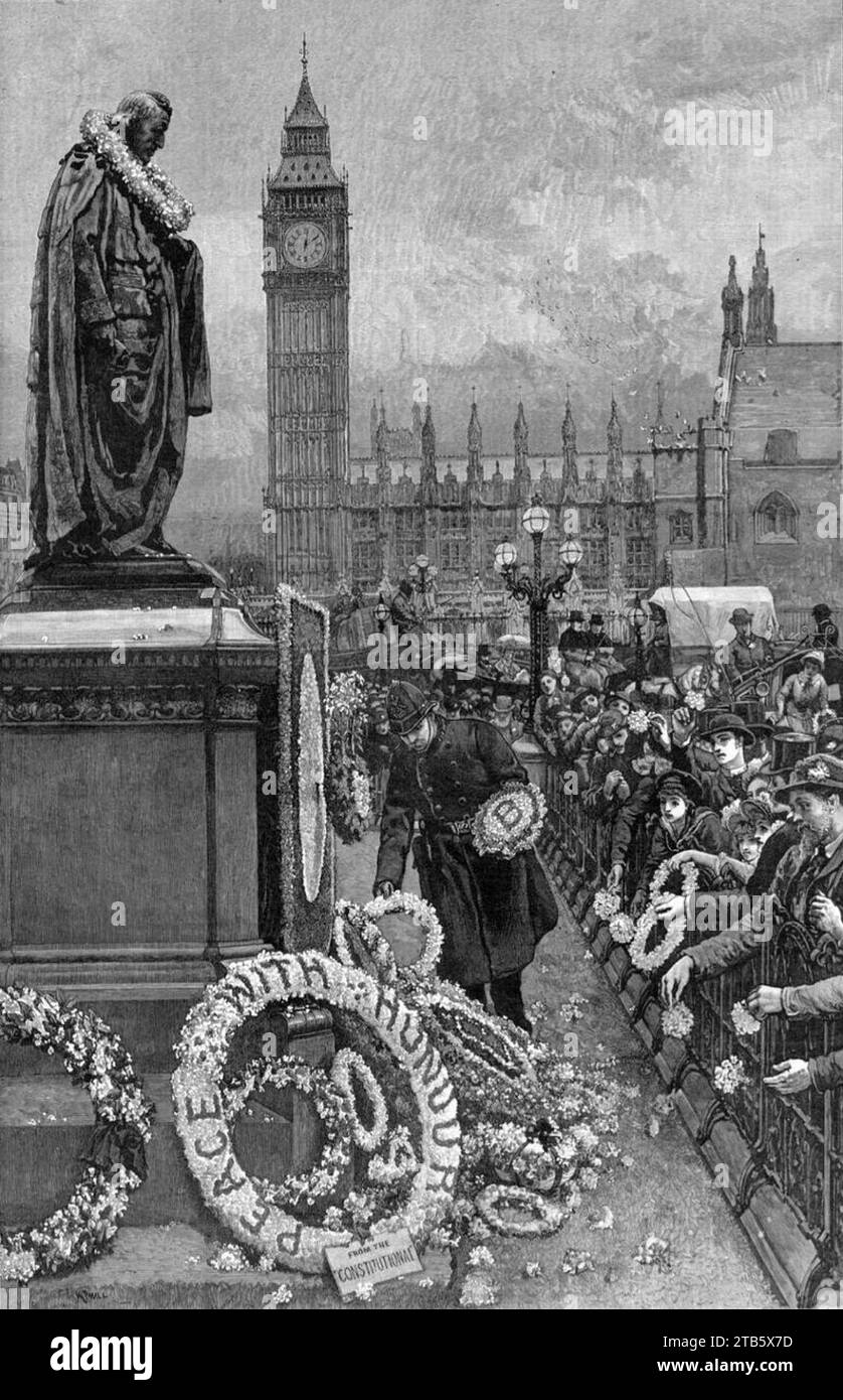 Benjamin disraeli and primrose hi-res stock photography and images - Alamy