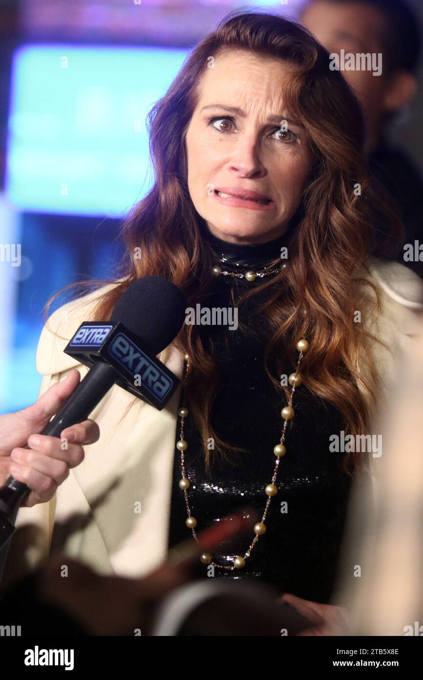 New York, NY, USA. 4th Dec, 2023. Julia Roberts at Netflix's Leave The ...