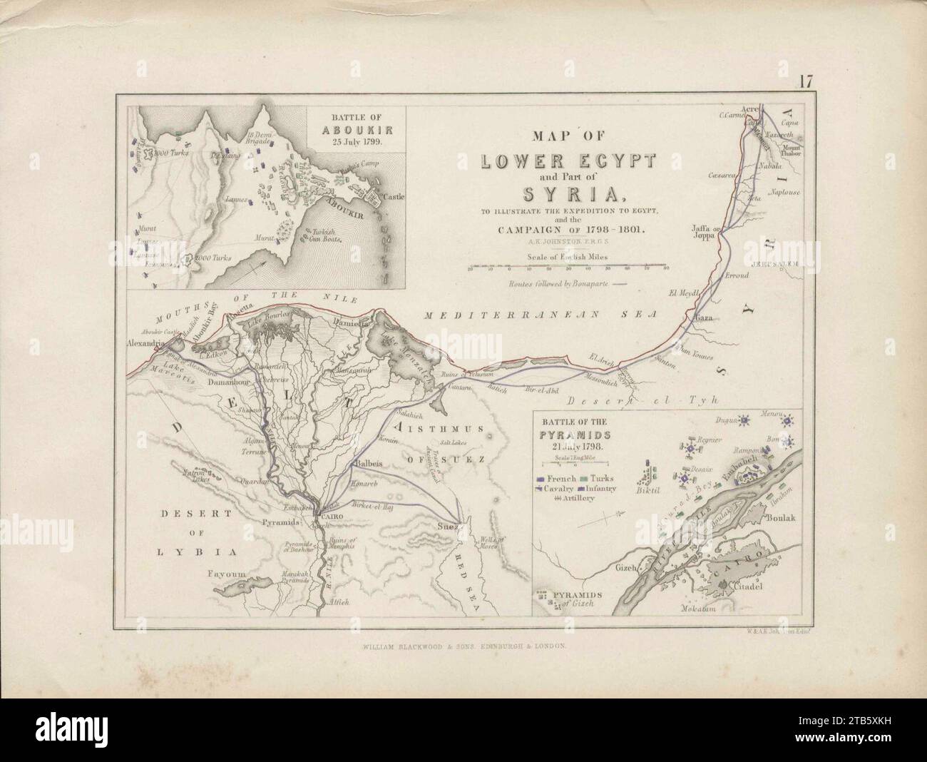Johnston map hi-res stock photography and images - Alamy