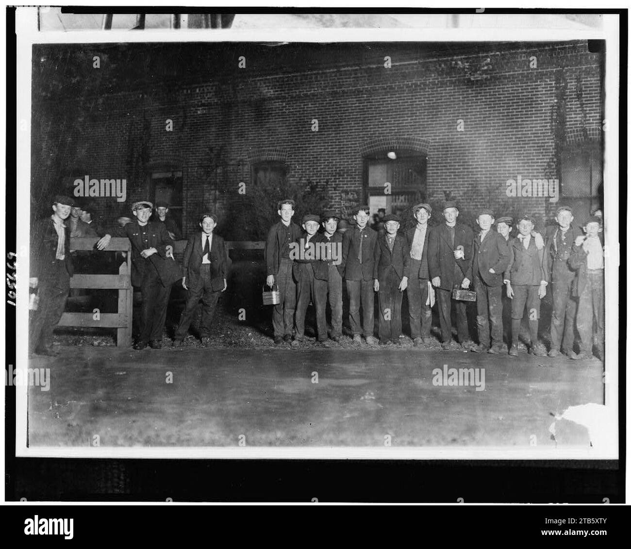 W. B. Corkey Co. Going home 5-30 P.M. Lots of boys here. Girls go out ...