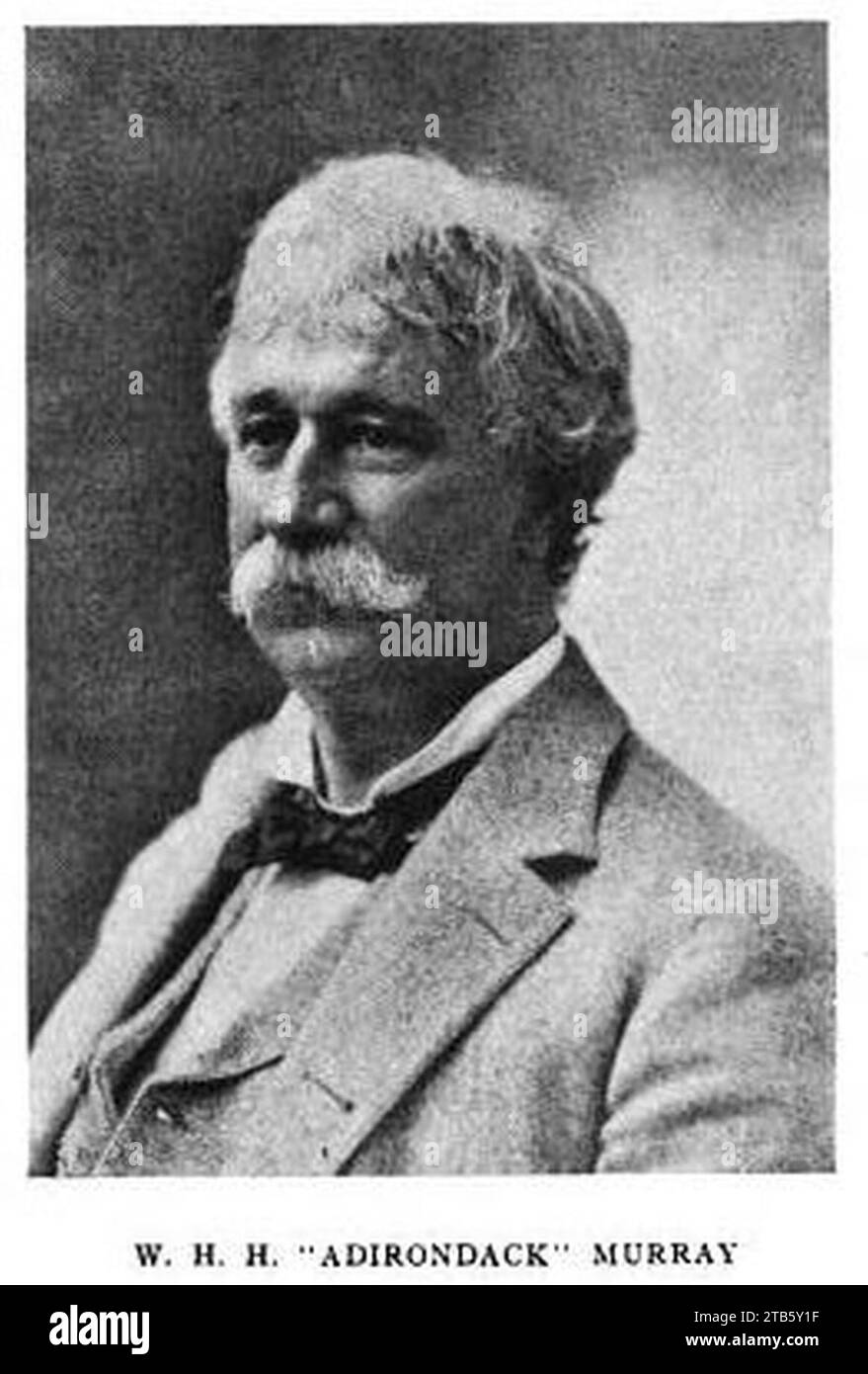 W. H. H. Murray (Adirondack Murray) ALD Stock Photo - Alamy