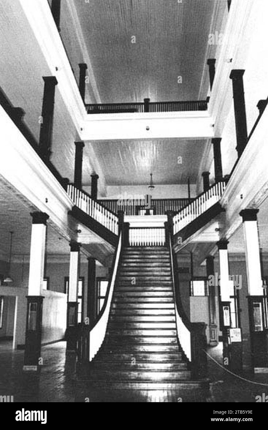 Staircase reference Black and White Stock Photos & Images - Alamy