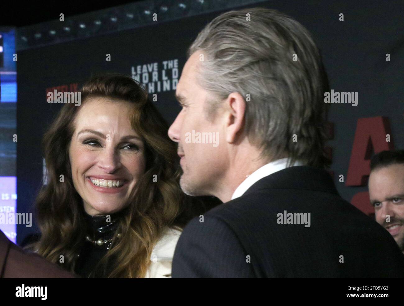New York, NY, USA. 4th Dec, 2023. Julia Roberts at Netflix's Leave The ...