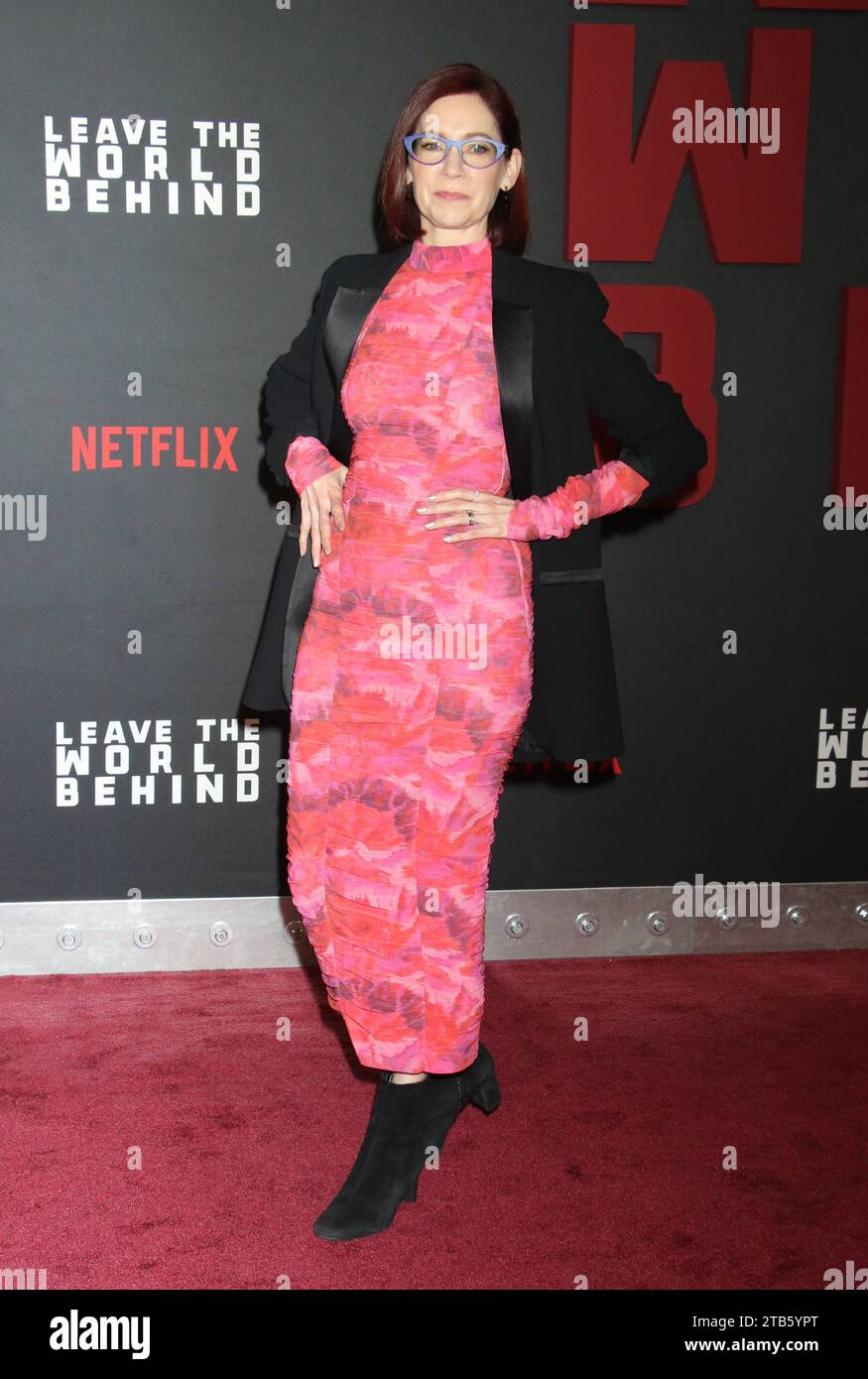 NEW YORK, NY - DECEMBER 4: Carrie Preston at Netflix s Leave The World ...