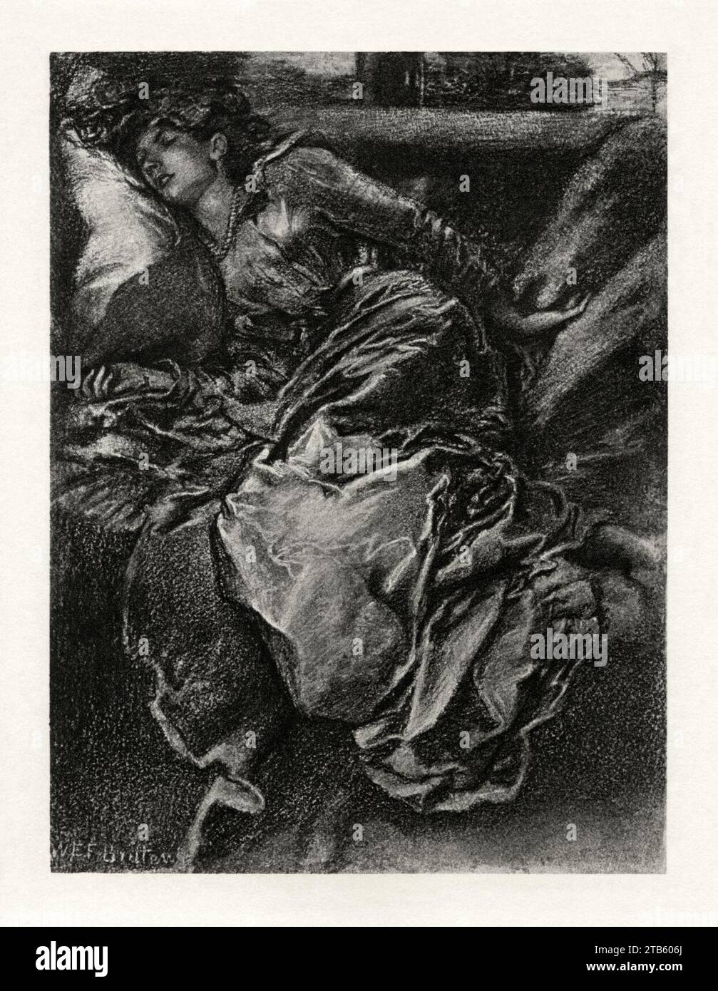 W.E.F. Britten - The Early Poems of Alfred, Lord Tennyson - Sleeping ...