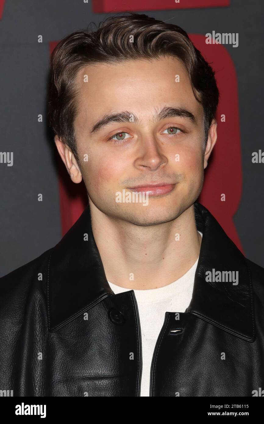 New York, New York, USA. 4th December 2023. Ben Ahlers attends a ...