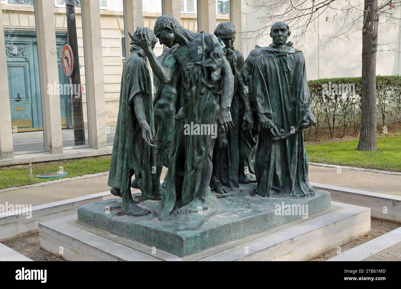 Rodin famous sculpture, Paris Stock Photo - Alamy