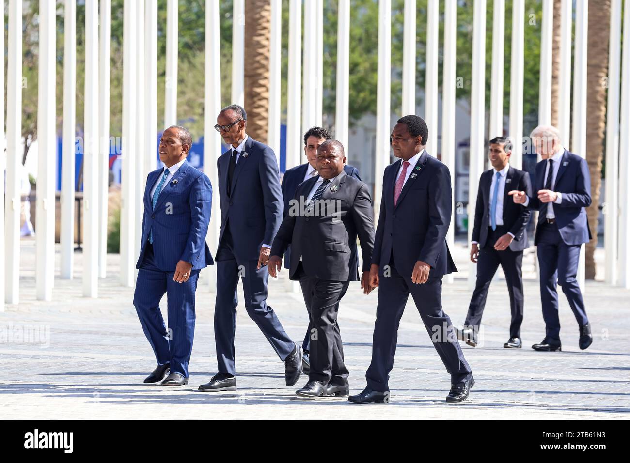 Dubai, United Arab Emirates. 01st Dec, 2023. Heads of states arrive for ...