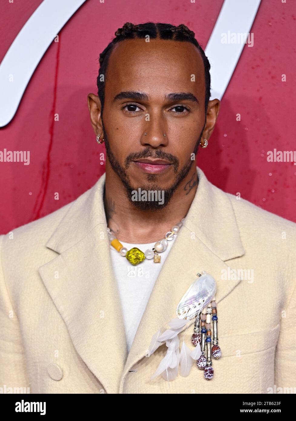 London, UK. December 4th, 2023. Lewis Hamilton arriving at the Fashion ...